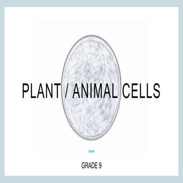 Natural Sciences Plant/Animal Cells Grade 9.pptx