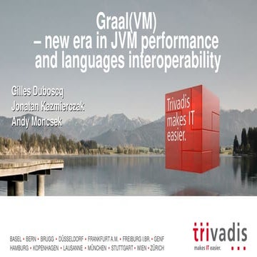 TechEvent Graal(VM) Performance Interoperability | PDF