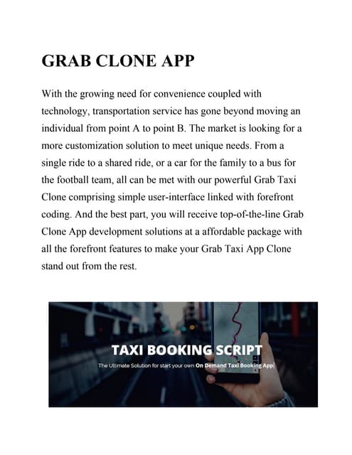 Blablacar Clone - Carpooling App Development | PPT