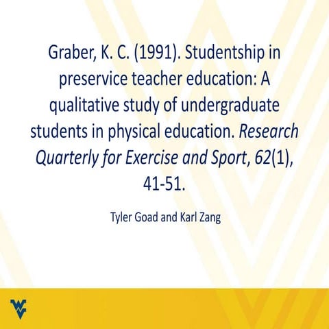 Graber 1991 | PPT
