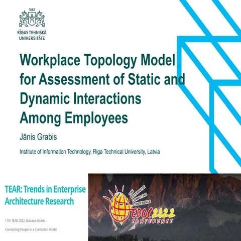 Workplace Topology Model for Assessment of Static and Dynamic ...