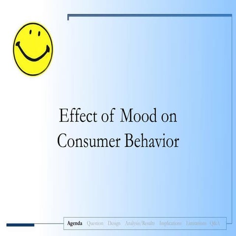 Effect of Mood on Consumer Behavior | DOC