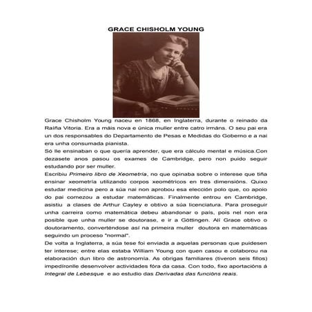 Grace chisholm young | PDF