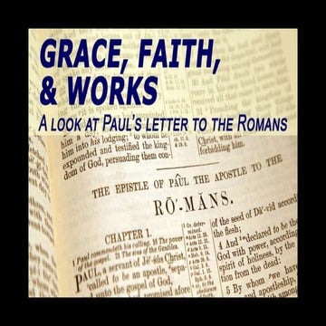 Grace, Faith and Works | PPT