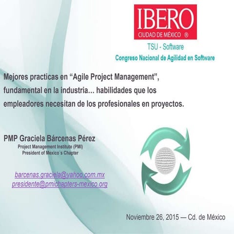 Mejores Prácticas en "Agile Project Management" | PPTX