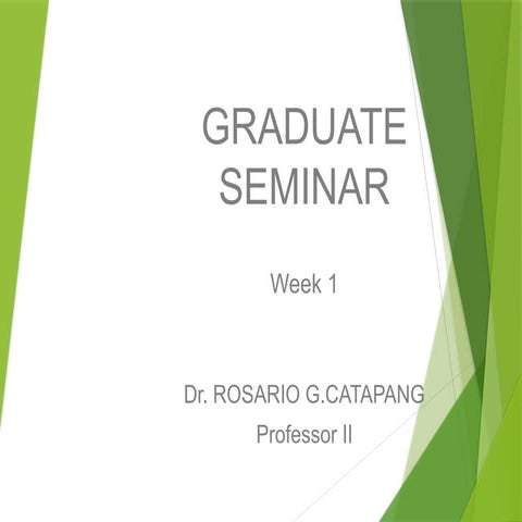 GRAD-SEM-1ST-WEEK-1.pptx LSPU EDUCATIONAL | PPTX