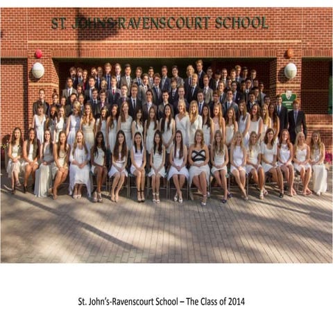 SJR Class of 2014 | PPTX
