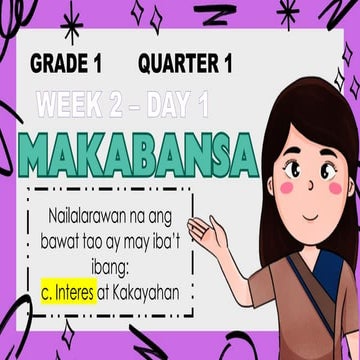 GRADE-1-MAKABANSA-WEEK-2.ppt. powerpointx | PPTX