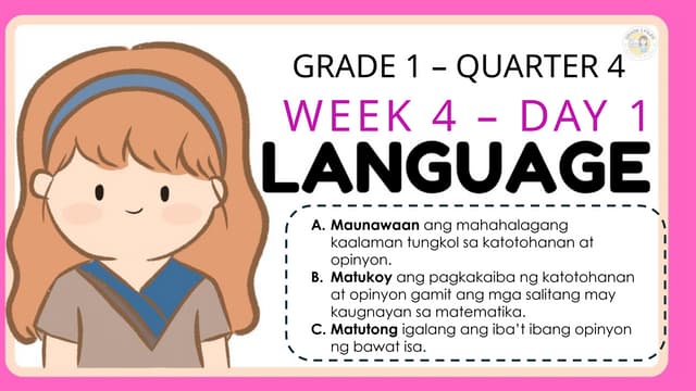Filipino 5 Q1 Module 1 PAG-UUGNAY NG SARILING KARANASAN SA NAPAKINGGANG TEKSTO | PPTX