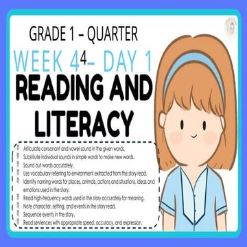 GRADE-1-Q4-R&L-WEEK-4.pptx Readingand Literacy powerpoint presentation ...