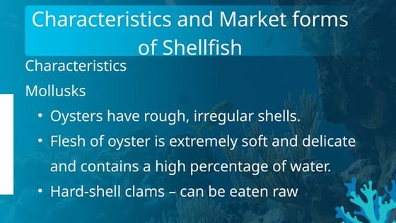 THE CLASSIFICATION AND MARKET FORMS OF FISH | PPT