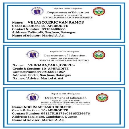 Grade 10-sticker-for-envelope | DOCX