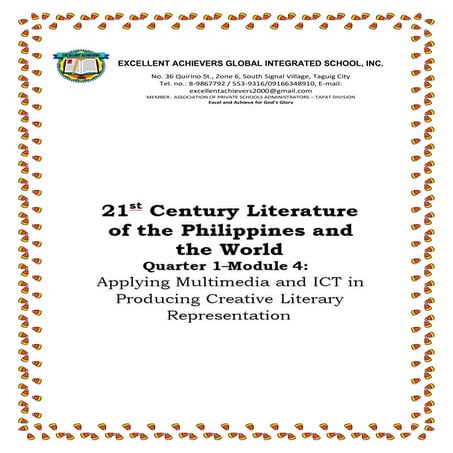 Applying Multimedia and ICT | DOCX