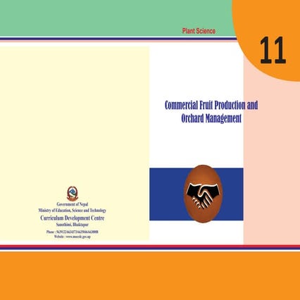 Pomology, Horticulture Plant Sciences.pptx