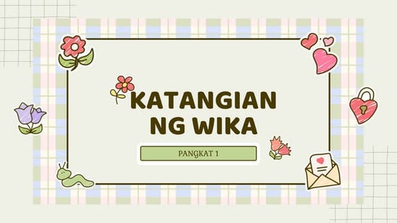 Barayti ng Wika: Dayalek, Idyolek, Sosyolek | PPT