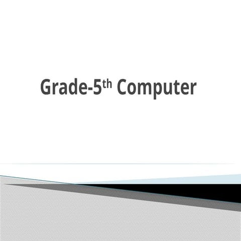 Computer generation with its images and description .pptx