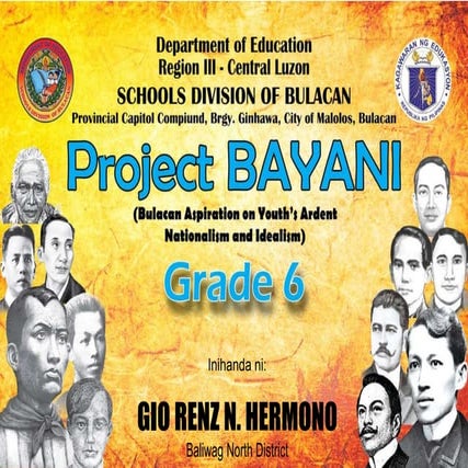 Mga bayani ng Bulacan ating pahalagahann | PPT