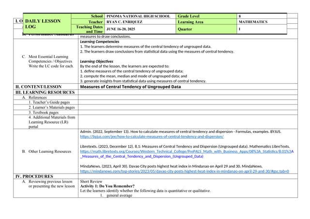 TOS-TEMPLATE.docx TABLE OF SPECIFICATION | DOCX