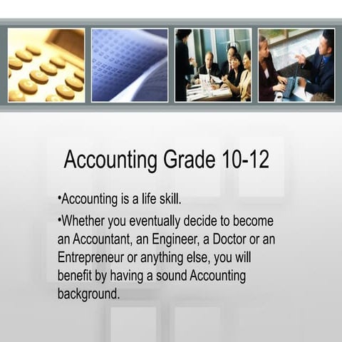 Subject Choice: Accounting | PPT