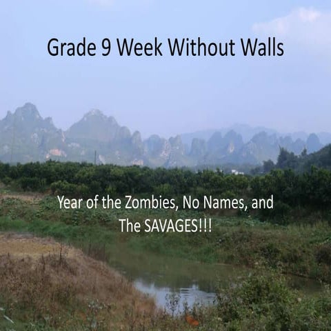 Week Without Walls | PPTX