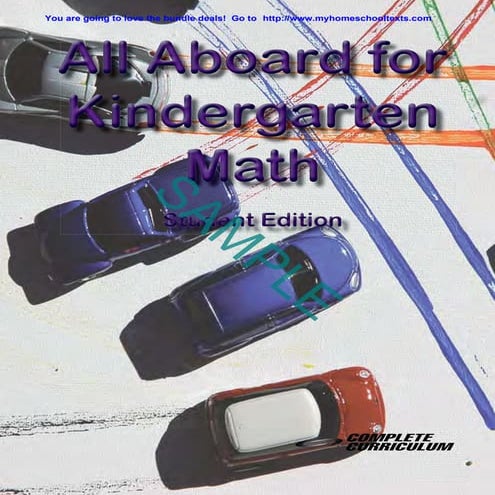Kindergarten Homeschool Curriculum - Kindergarten Math | PDF