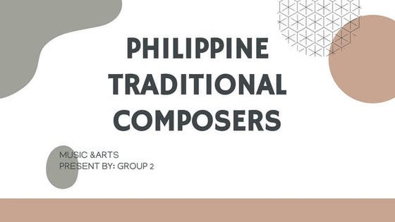 Philippine Contemporary Music | PPTX | World/International Music | Music