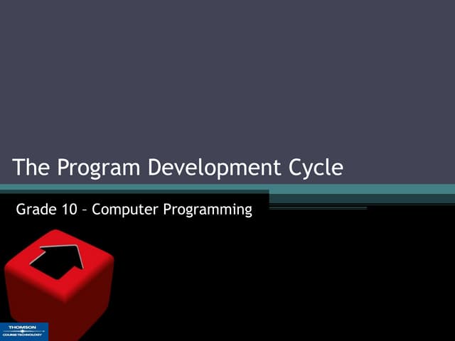 Program development life cycle | PPTX