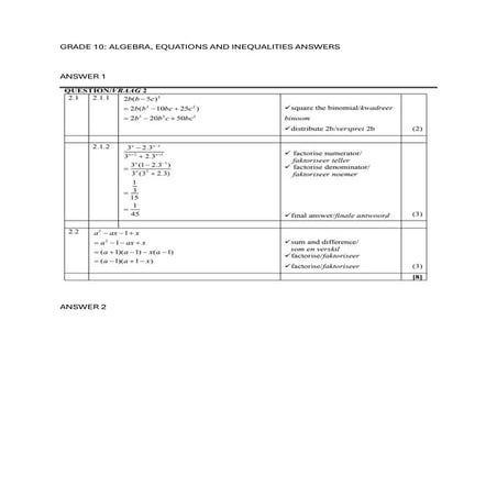 GRADE 10 MATHEMATICS ALGEBRA ANSWERS .pdf