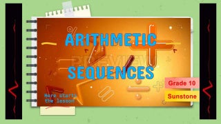 10th arithmetic progression solves questions | PDF