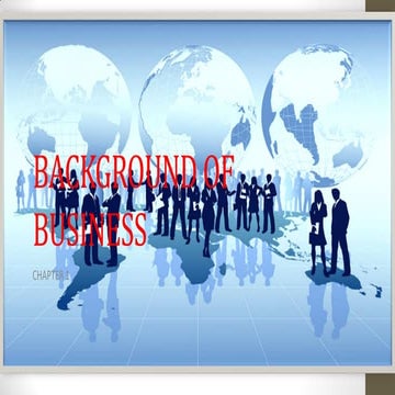 Grade 1 0 background of business | PPT