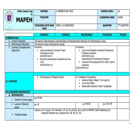 GRADE 10 DLL.pdf0000000000000000000000000000000 | PDF