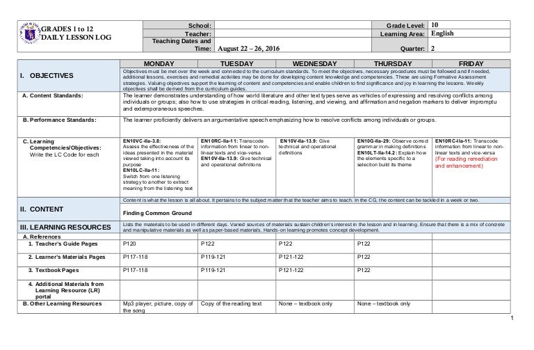Dlp Template Fil Annex1b Deped Order No 42 S 2016 Pdf Vrogue Dlp Template Fil Annex1b Deped Order No 42 S 2016 Pdf Vrogue