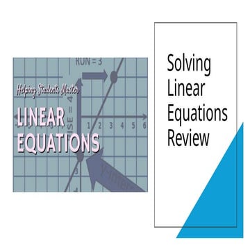 Grade 10 Math.pptx and solving linear questions | PPTX