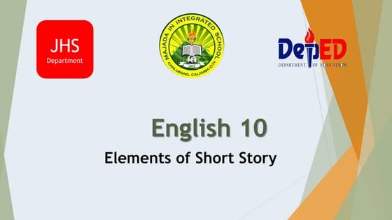 Elements of Short Story | PPT | Drama | Genres