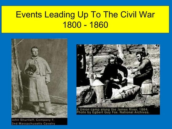 US History - The Road to the US Civil War | PPT