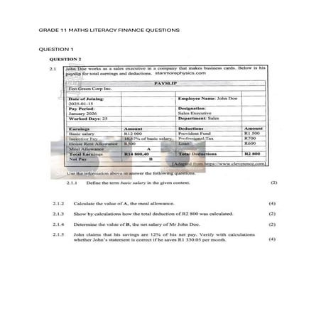 GRADE 12 MATHS LITERACY TAXATION QUESTIONS.pdf
