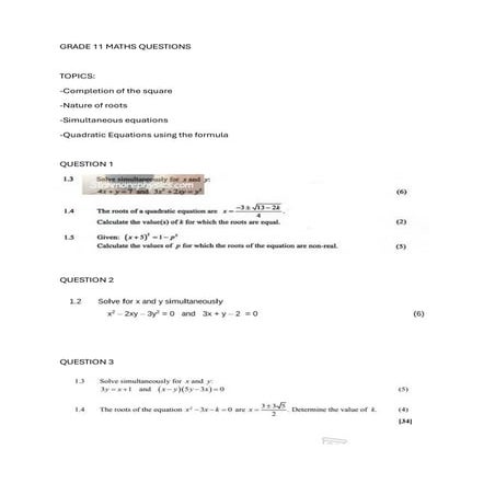 GRADE 11 MATHEMATICS PRACTICE QUESTIONS.pdf