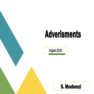 Grade 11 Presentation Lesson Advert.pptx