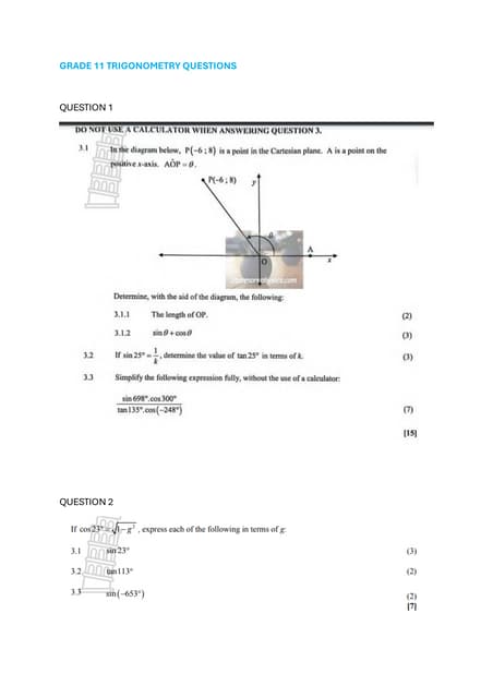 TRIGONOMETRY GRADE 10 PRACTICE QUESTIONS .pdf