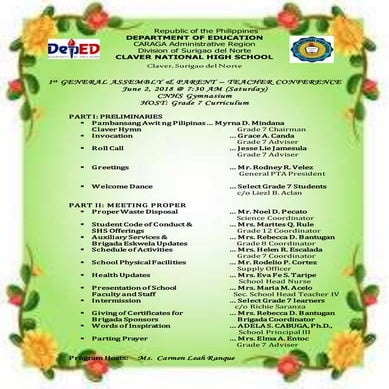 Grade 12 Program Pdf 