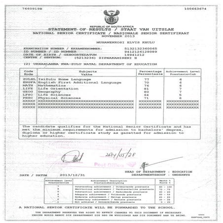 Grade 12 results | PDF