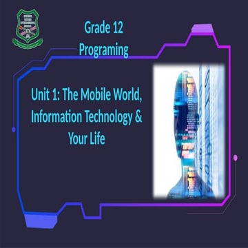 Grade 12 ICT American school First term.pptx