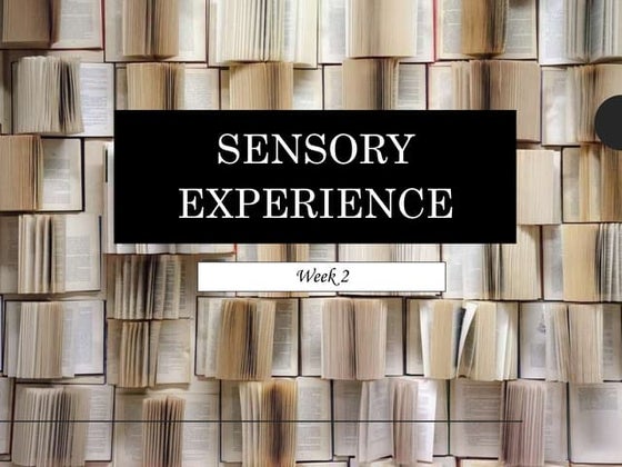 Sensory Experience- CREATIVE WRITING.pptx
