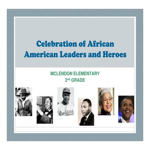 2nd Grade Black History | PDF
