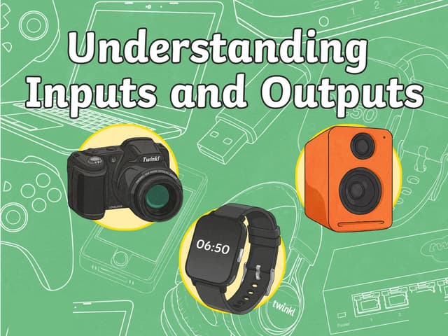 Grade 2 Ictcomputing Input And Outputpptx Operating Systems Computer Software And Applications