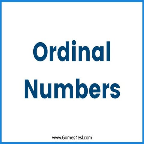 Grade 3 math ordinal 1-100 | PPTX