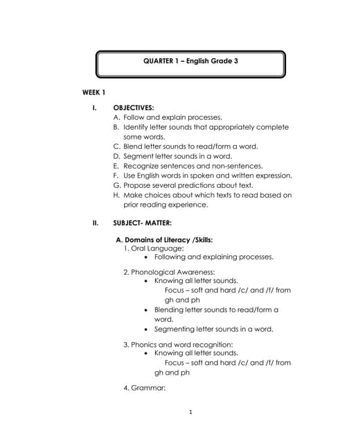 Lesson plan for preposition | PDF