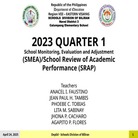 GRade 4-SchoolMonitoringEA-SRAP- Q2.pptx