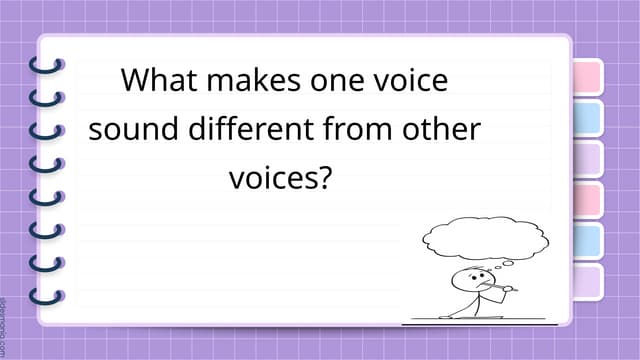 Classification of human voice | PPTX
