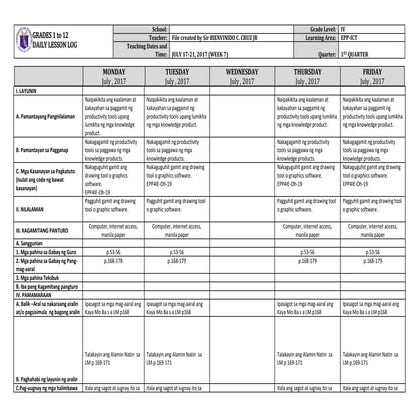 Grade 4 DLL EPP-ICT 4 Q1 Week 7.docx